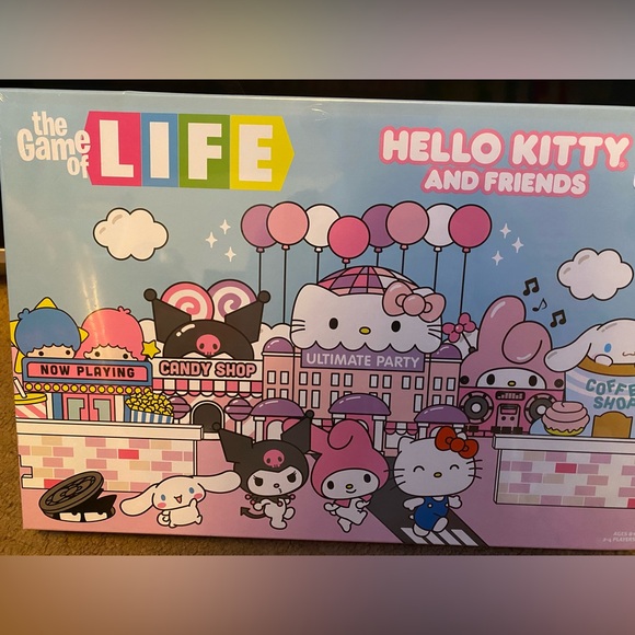 Hello Kitty | Toys | Brand New Hello Kitty X The Game Of Life Board ...